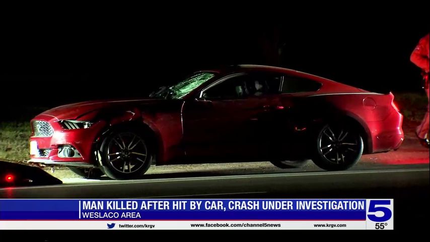 Weslaco man killed in auto-pedestrian crash Weslaco man killed in auto-pedestrian crash