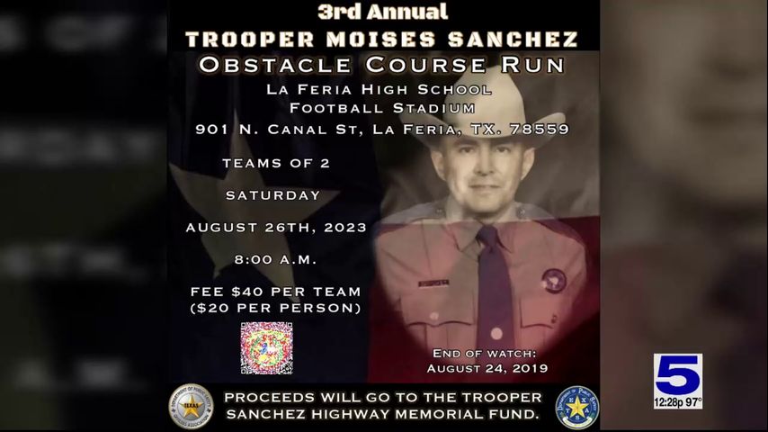 Registration open for 3rd Annual Trooper Moises Sanchez Obstacle Course Run