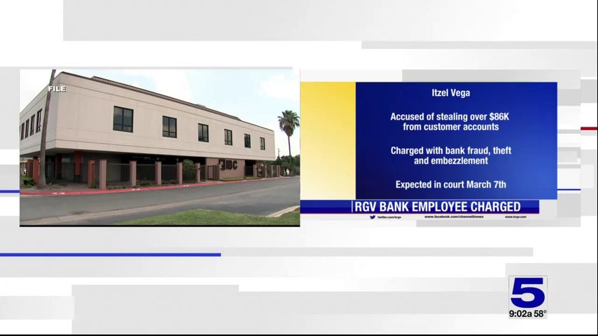 Bond set for former McAllen IBC bank employee accused of stealing over ... Bond set for former McAllen IBC bank employee accused of stealing over ...