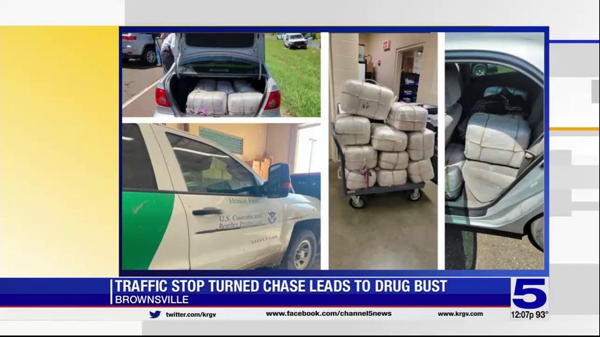 Traffic Stop Turns Into Chase Leads To Drug Bust In Brownsville