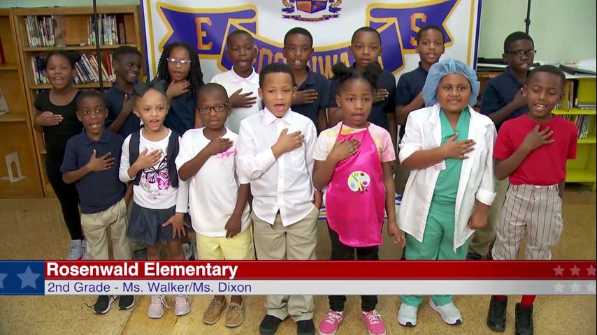 The Pledge of Allegiance: Rosenwald Elementary School - Ms. Walker/Ms ...