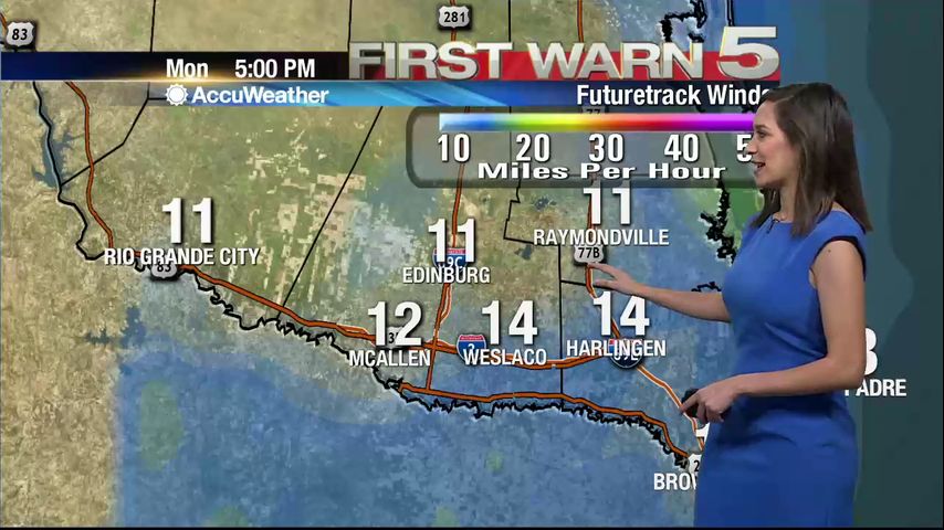 Monday's Weather 6 a.m.