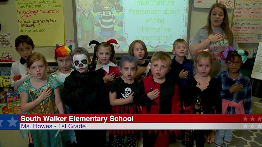 The Pledge of Allegiance: South Walker Elementary School - Ms. Howes ...