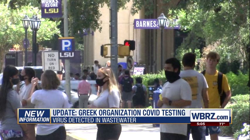 LSU students flocked to COVID testing sites ahead of first day of Fall ...
