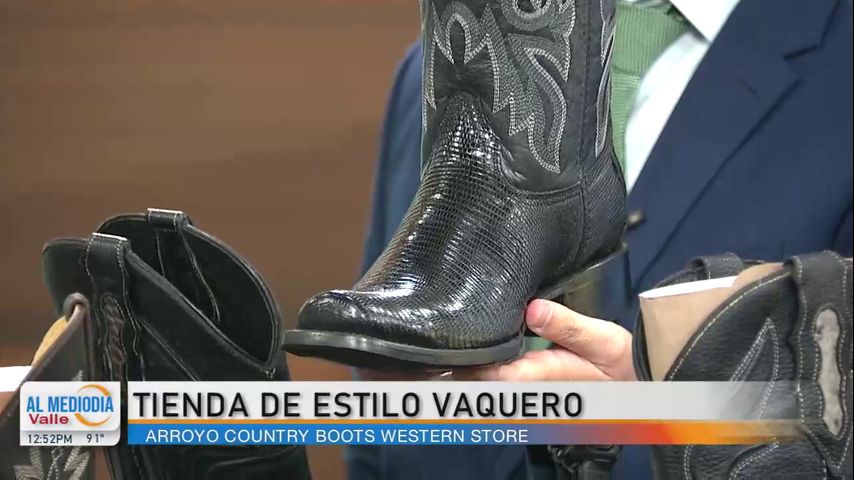 La Entrevista: 'Arroyo Country Boots' se especializa en la venta de botas