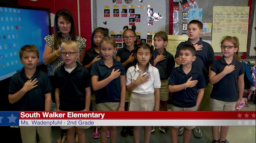 The Pledge of Allegiance: South Walker Elementary School - Ms ...