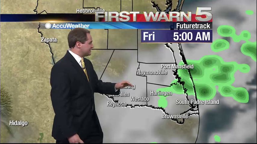 Thursday's Weather - 6 a.m.
