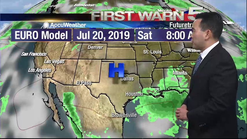 Friday's Weather 10 p.m.