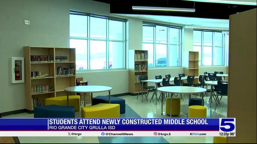 Rio Grande City Grulla ISD students start school year at new middle ...