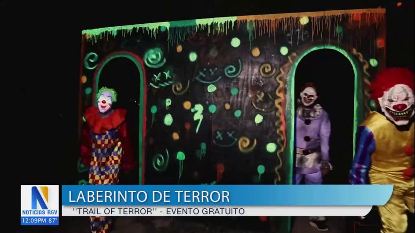 Pharr realiza laberinto de terror