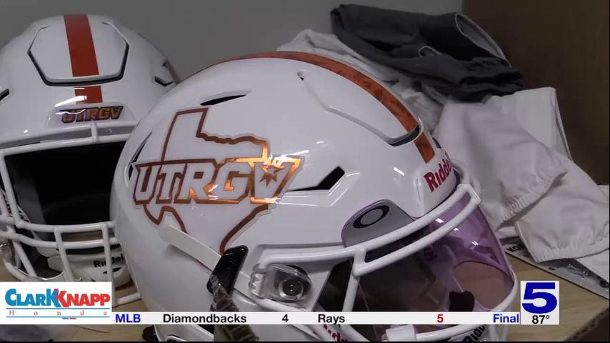 UTRGV football unveils new practice field UTRGV football unveils new practice field