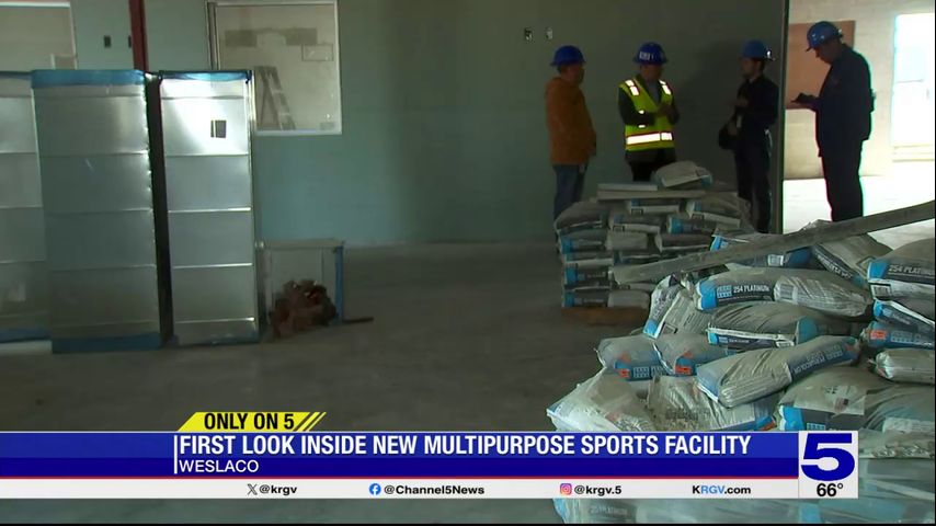 First look inside Hidalgo County Precinct 1's multipurpose sports facility
