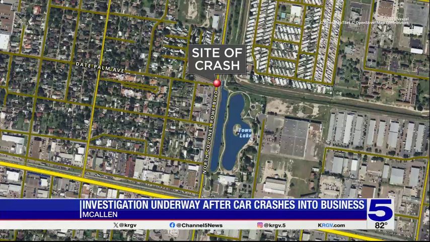 Alcohol a suspected factor after vehicle crashes into McAllen business ...