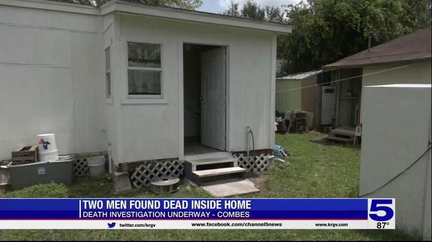 Combes police investigating after two men found dead inside a home