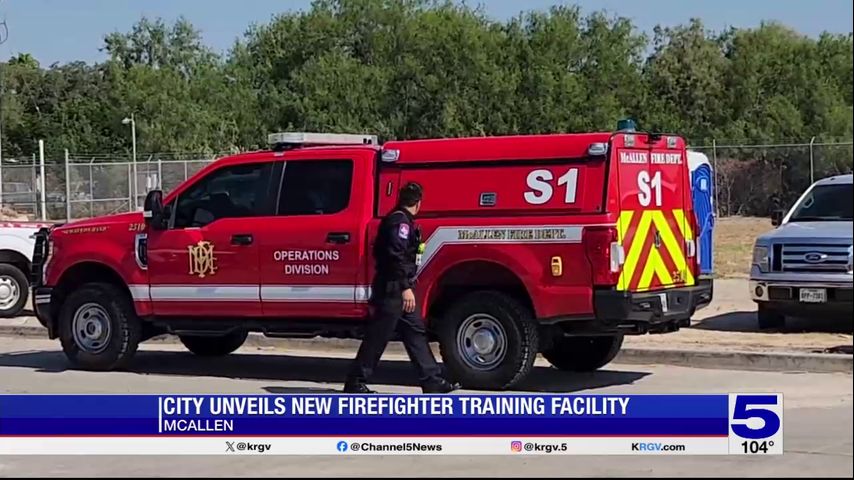 McAllen unveils new $4 million firefighter training facility