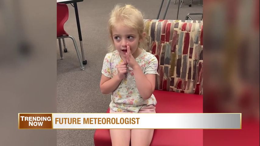 Hazel the Future Meteorologist