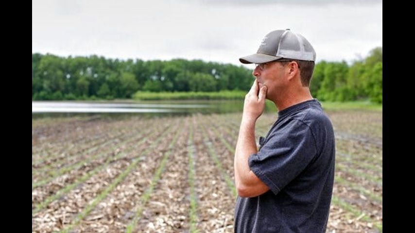 Soggy fields leave Midwestern farmers with few good answers