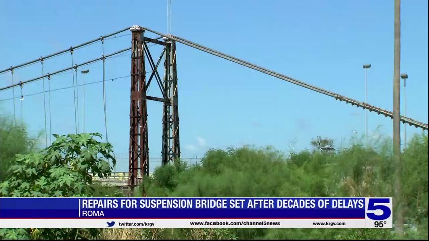 Repairs set for historic Roma Suspension Bridge