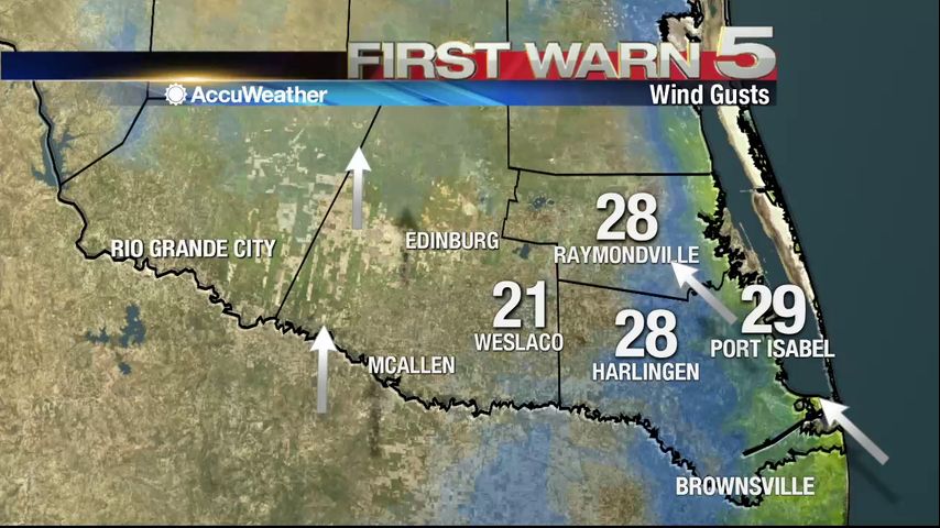 Monday's Weather 12 p.m.