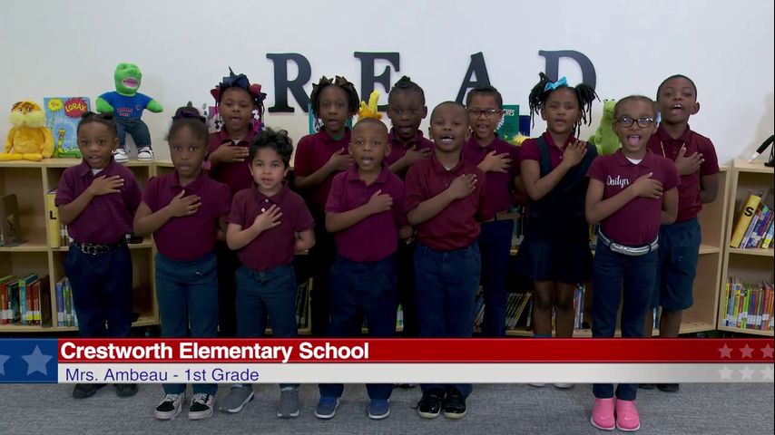 The Pledge of Allegiance: Crestworth Elementary School - Mrs. Ambeau ...