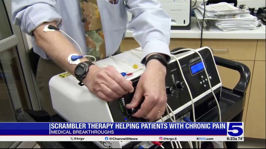 Medical Breakthroughs: Scrambler therapy helping patients with chronic pain