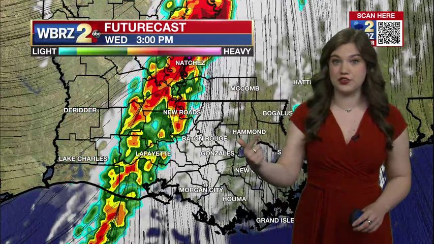 Wednesday 7 am weather update