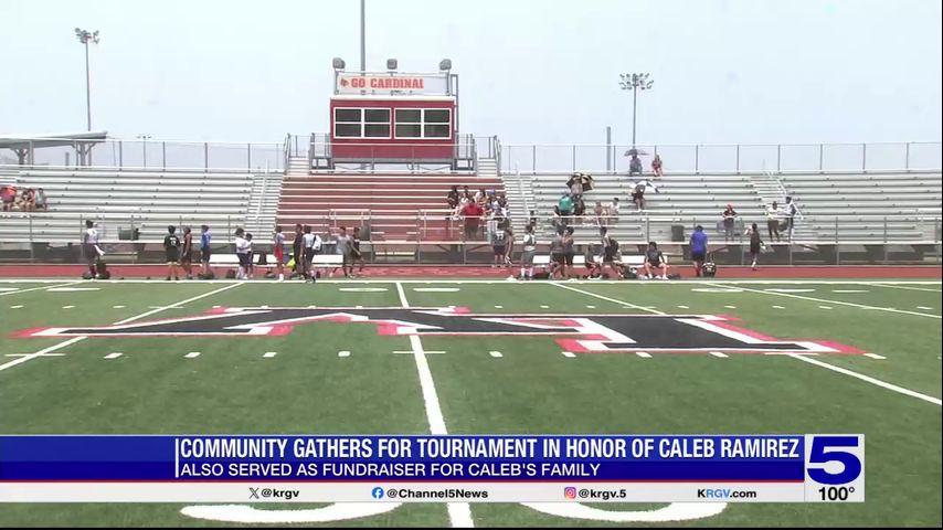 Valley community gathers for tournament in honor of Caleb Ramirez