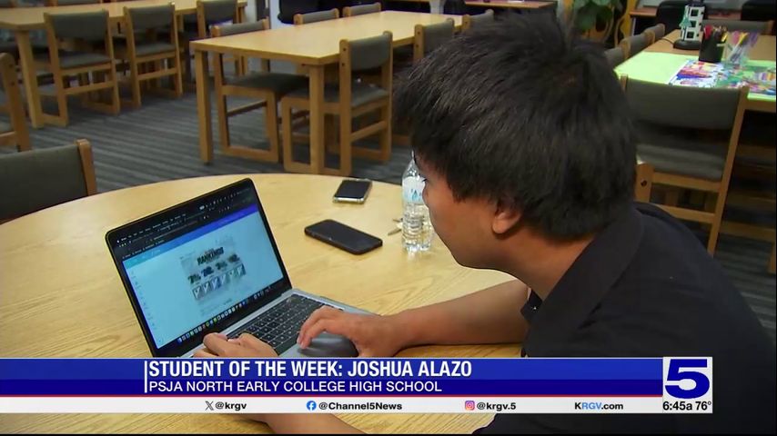 Student of the Week: Joshua Jude Alazo