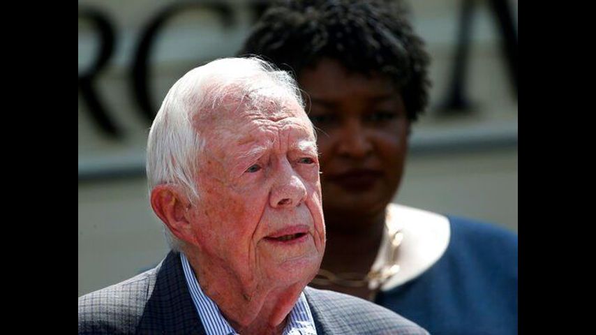 Jimmy Carter's new milestone: longest-lived US president Jimmy Carter's new milestone: longest-lived US president
