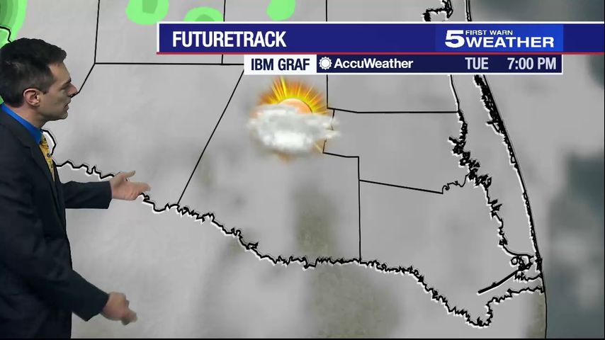 Noon Weathercast for Tuesday, January 19, 2021