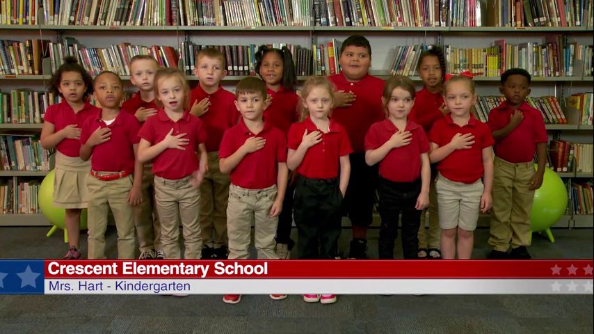The Pledge of Allegiance: Crescent Elementary School - Mrs. Hart ...