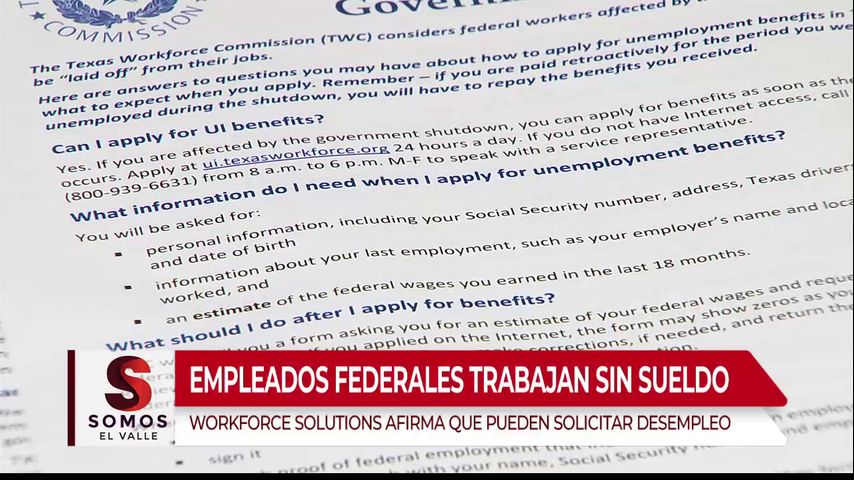 Empleados Federales Pueden Solicitar Beneficios por Desempleo