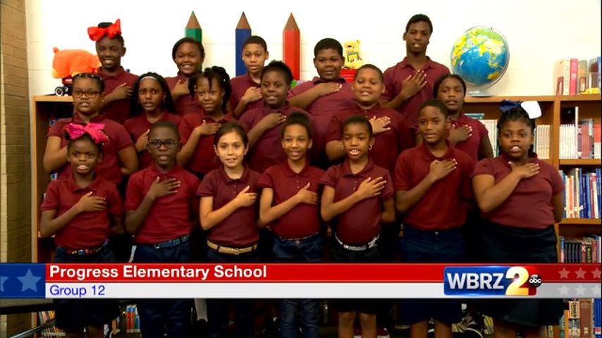 The Pledge of Allegiance: Progress Elementary - Group 12