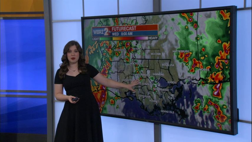 Wednesday 6 am weather update