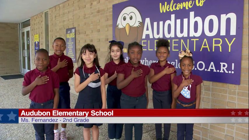 The Pledge of Allegiance: Audubon Elementary School - Ms. Fernandez ...
