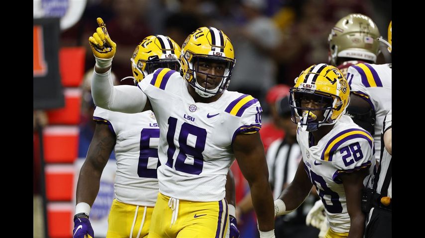 Report: LSU Defensive end BJ Ojulari expected to declare for NFL Draft