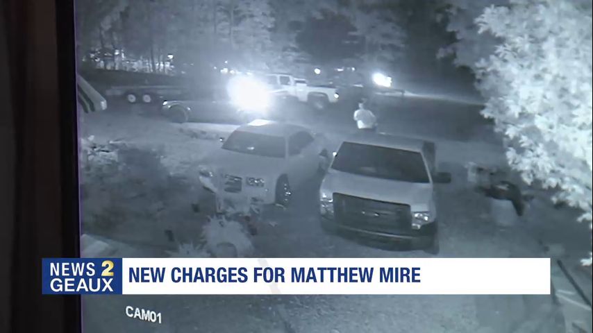 News 2 Geaux: New charges for Matthew Mire