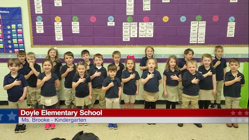 The Pledge of Allegiance: Doyle Elementary School - Mrs. Brooke ...