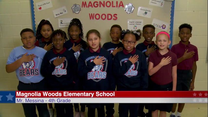 The Pledge of Allegiance: Magnolia Woods Elementary School - Mr ...
