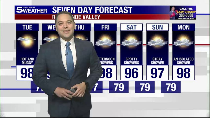 Noon Weather 7-22-25