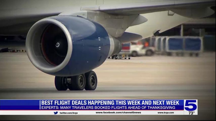 Experts say now is the time to book your Thanksgiving flight