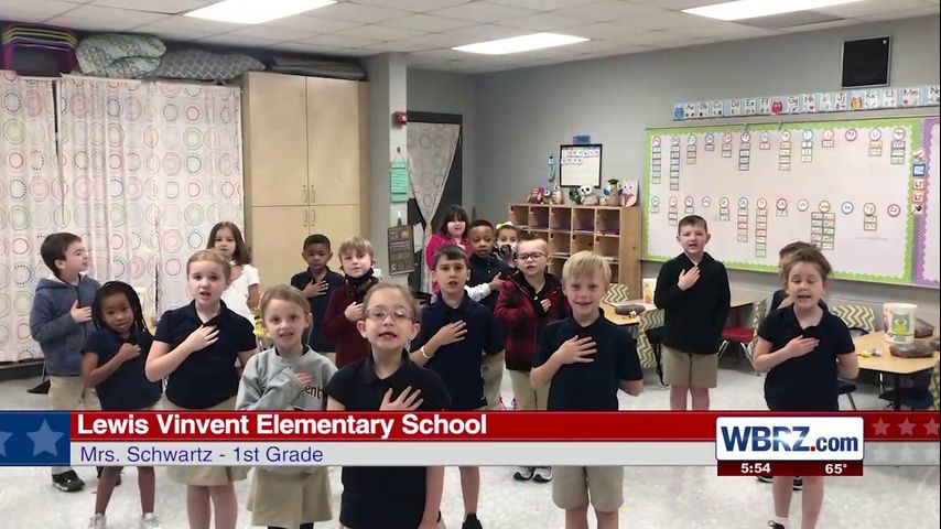 The Pledge of Allegiance: Lewis Vincent Elementary School - Mrs ...
