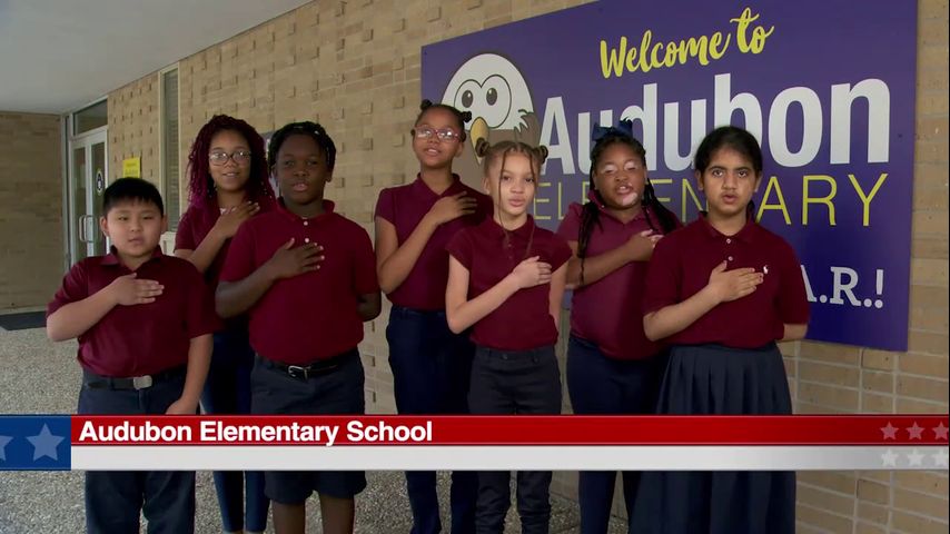 The Pledge of Allegiance: Audubon Elementary School Students