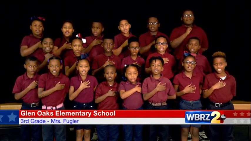 The Pledge of Allegiance: Glen Oaks Park Elementary - Mrs. Fugler, 3rd ...