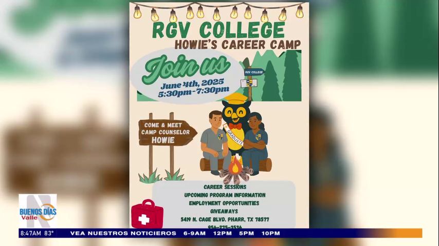 RGV College ofrece un campamento para carreras de salud