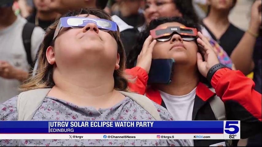 UTRGV hosts solar eclipse watch party in Edinburg