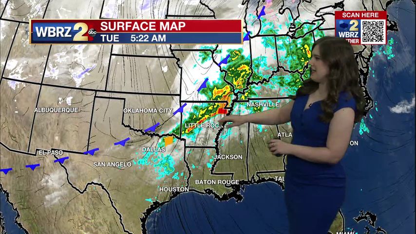 Tuesday morning video forecast