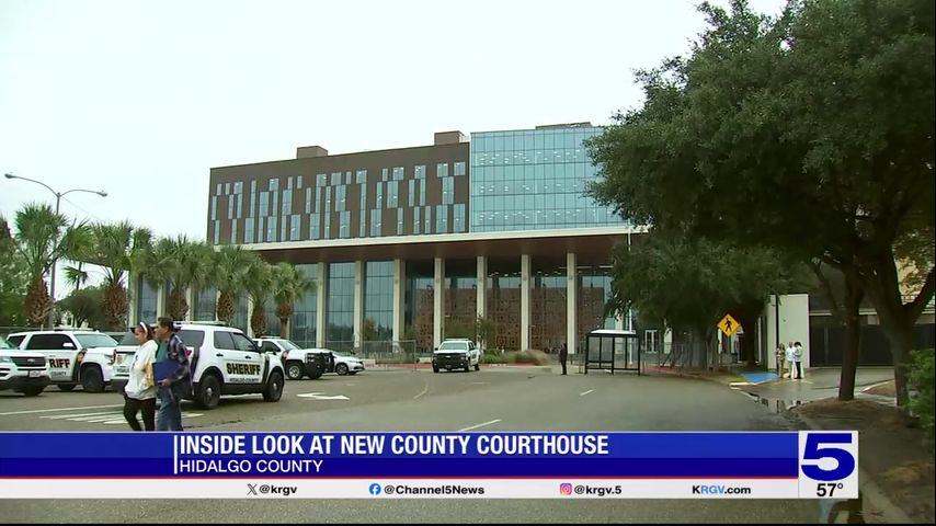 Inside look at the new Hidalgo County Courthouse