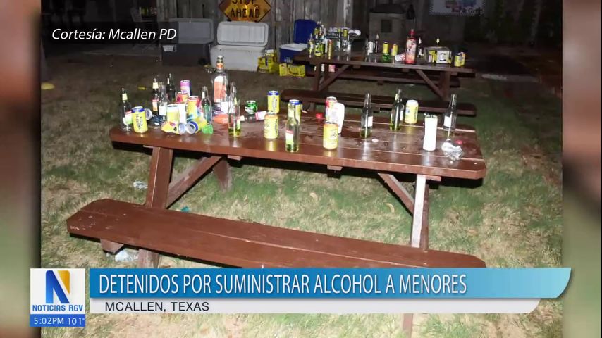 Policía de McAllen investiga a padre e hijo acusados de dar alcohol a ...