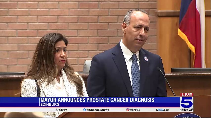 Edinburg mayor will not seek reelection following prostate cancer diagnosis